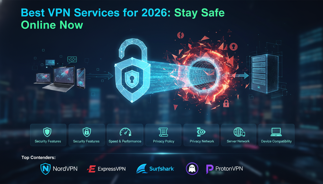 Best VPN Services for 2026: Stay Safe Online Now